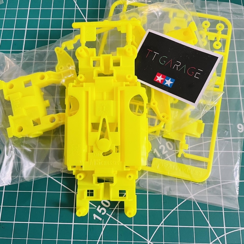 92428 tamiya fluorescent yellow chassis MS Pro Korean anniversary kit ...