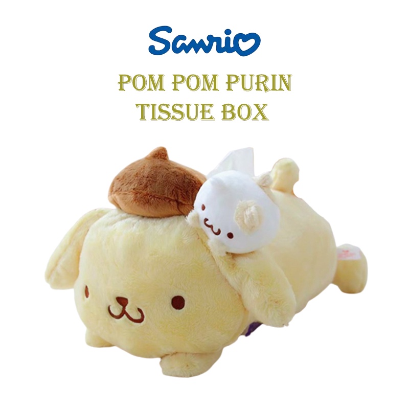 Pompompurin Plush Toy Tissue Box The Perfect Home Or Car Decor For ...