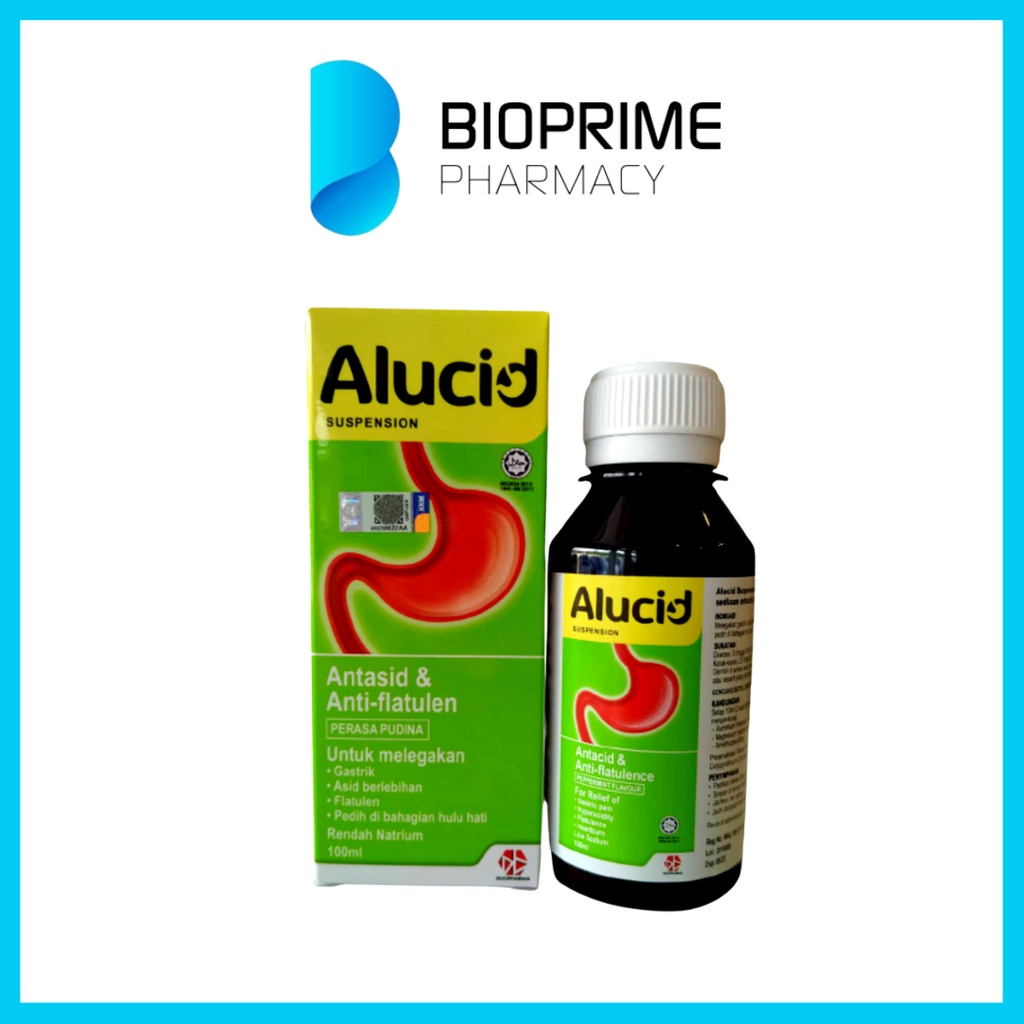 CCM Alucid Suspension 100ml | For Gastric (Halal) | Shopee Malaysia