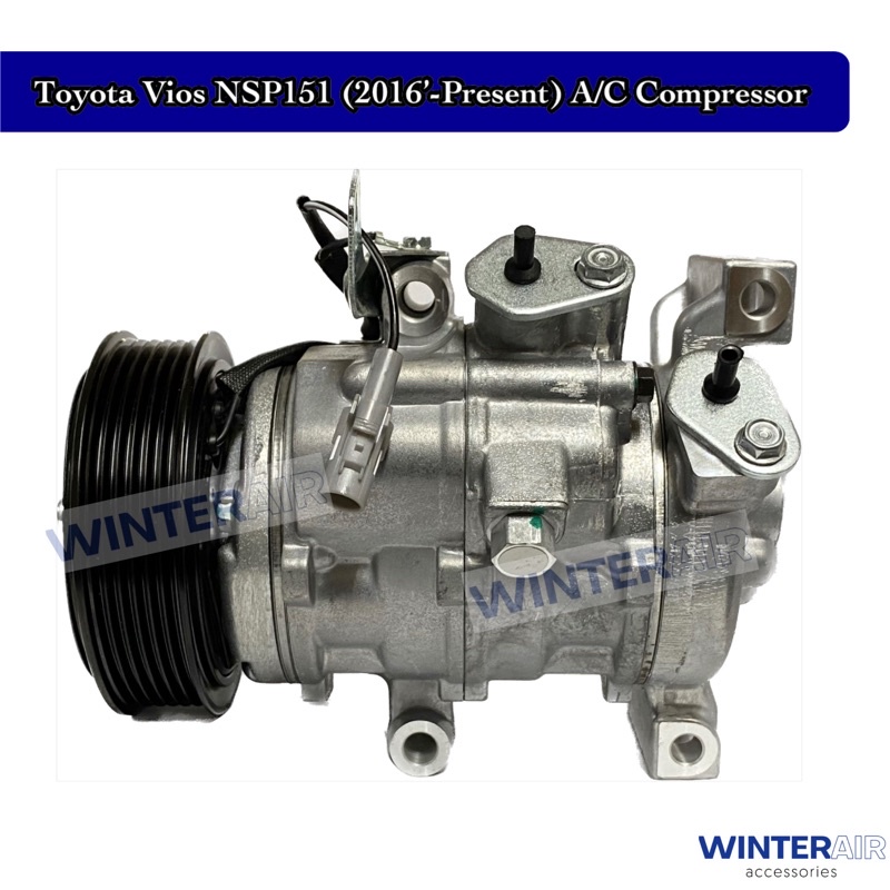 Toyota Vios NSP151 (2016’-Present) • Air Cond Compressor (New) • Winter ...