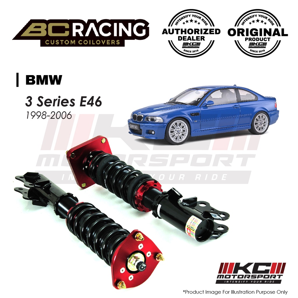 BMW 3 Series E46 1998-2006 - BC Racing V1 Fully Adjustable Suspension ...