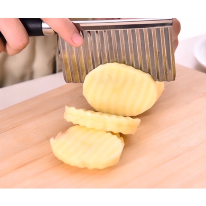 Crinkle/Wavy Cutter (Vegetables & Fruits) | Shopee Malaysia