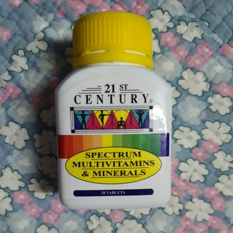21st Century Spectrum Multivitamins & Minerals Tablets 30s (Expiry Date ...