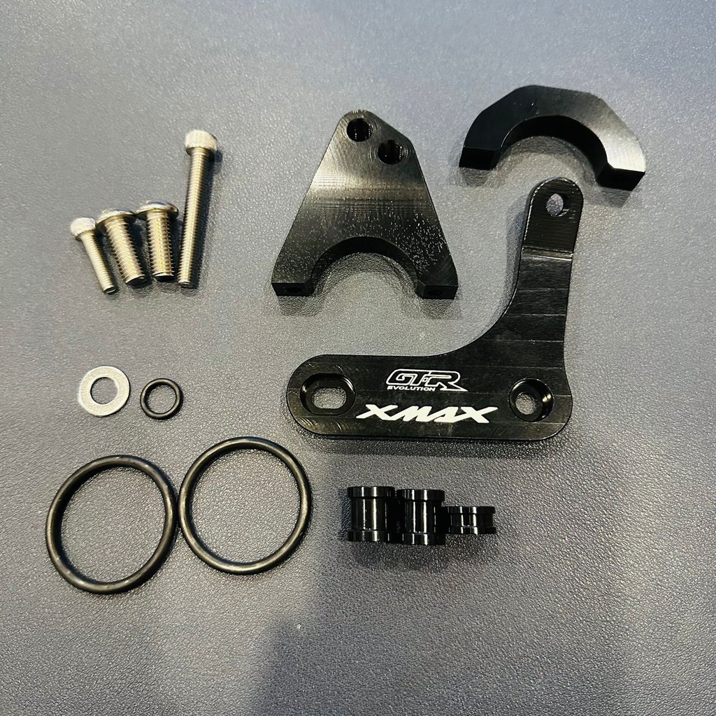 YAMAHA XMAX HANDLE DAMPER BRACKET CNC / FORK STABILIZER BRACKET ...