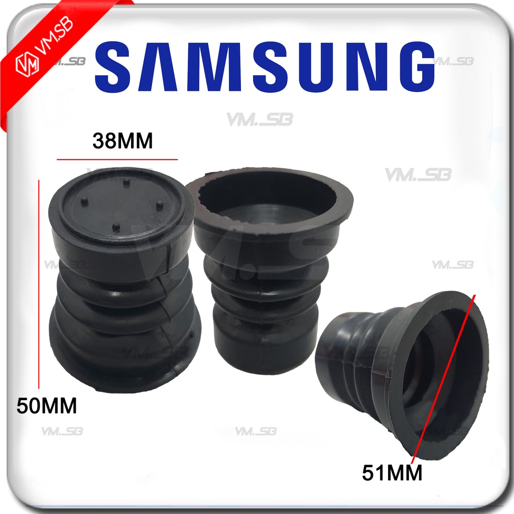 SHARP TOSHIBA SAMSUNG LG NATIONAL PANASONIC Getah Valve Packing Bellow Washing Machine Universal ...