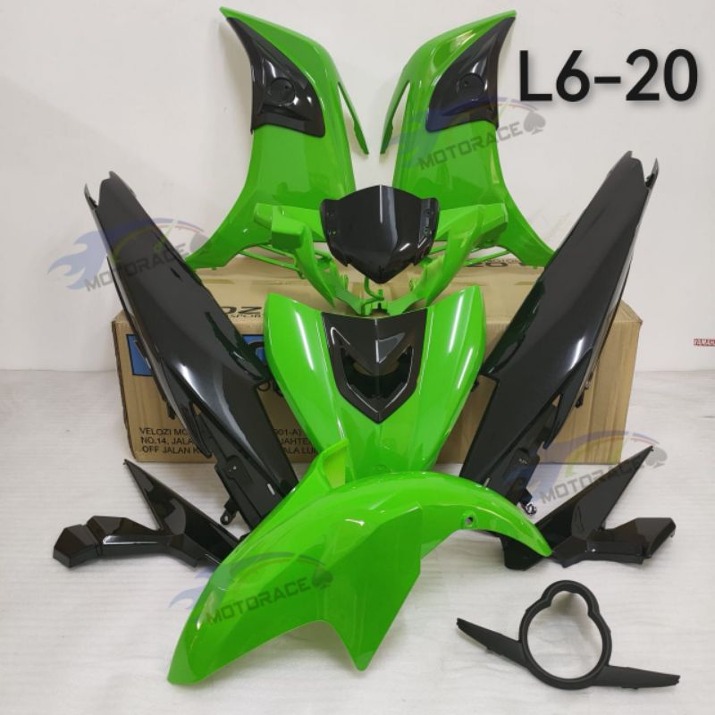 VELOZI RACING FULL BODY COVER SET LC135 V4 V5 V6 V7 YAMAHA STANDARD ...