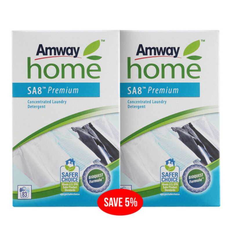 SA8 Premium Concentrated Laundry Detergent - 1kg Twin Pack (New ...