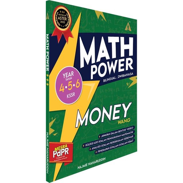 [MHD] Buku Latihan Matematik Darjah 4,5&6 - Math Power 2022 | Shopee ...