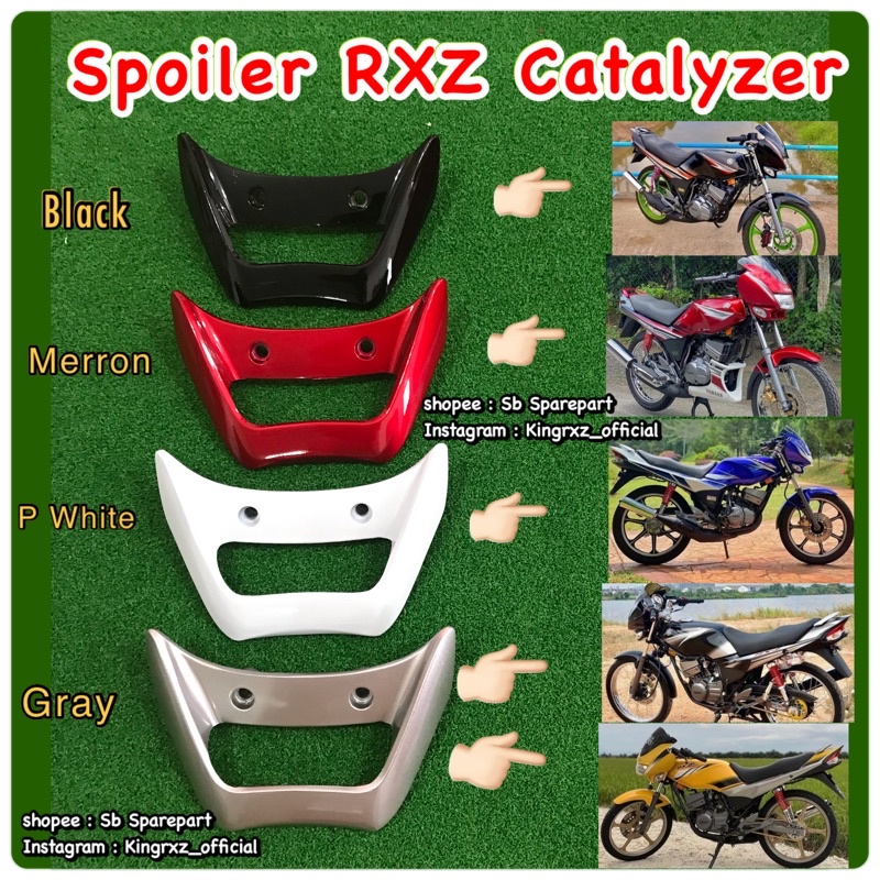 🔥SPOILER RXZ CATALYZER 🔥💯 5pv/5bu (Made In Malaysia) | Shopee Malaysia