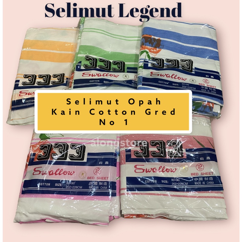 Selimut Lagend Selimut Opah Selimut Cotton Selimut Legend | Shopee Malaysia