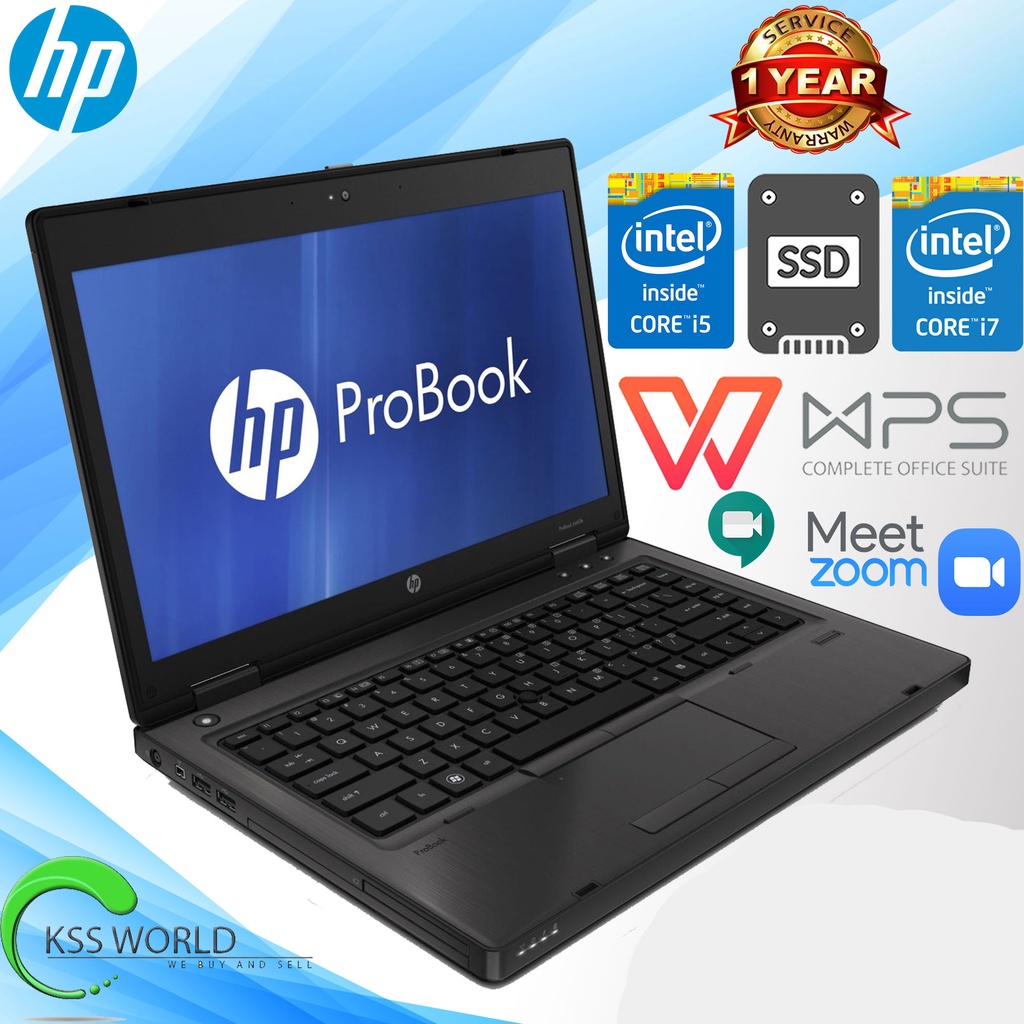 HP ProBook 6460B - Intel Core i5-2ndGen - 4Gb Ram - 500GB HDD - Window ...