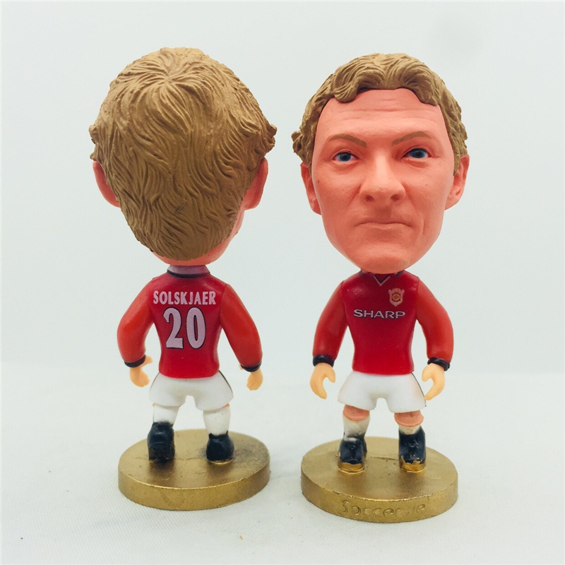 Football star dolls Manchester United 1998-1999 season Player Teddy ...
