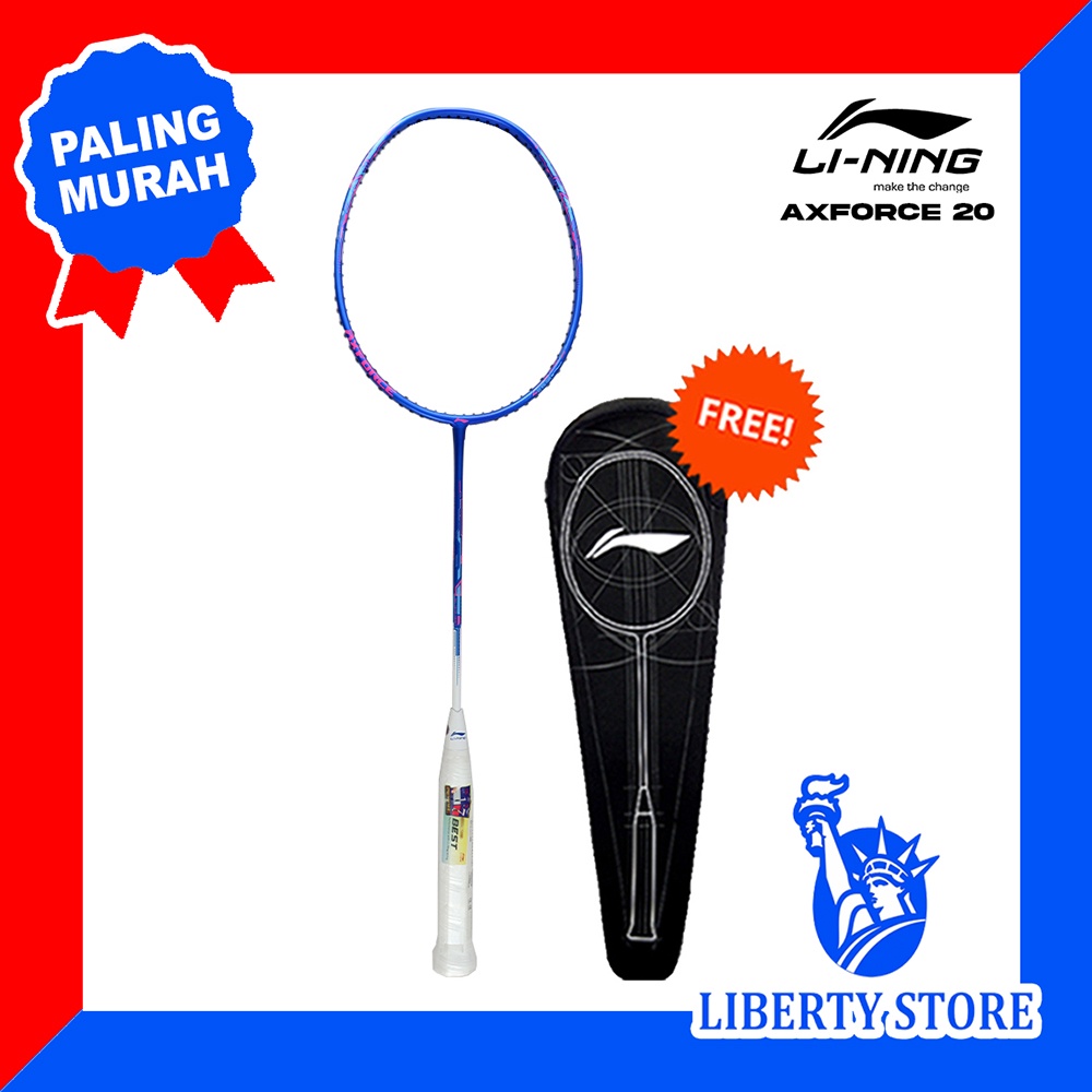 Original LINING AXFORCE 20 4U Badminton Racket + BAG | Shopee Malaysia