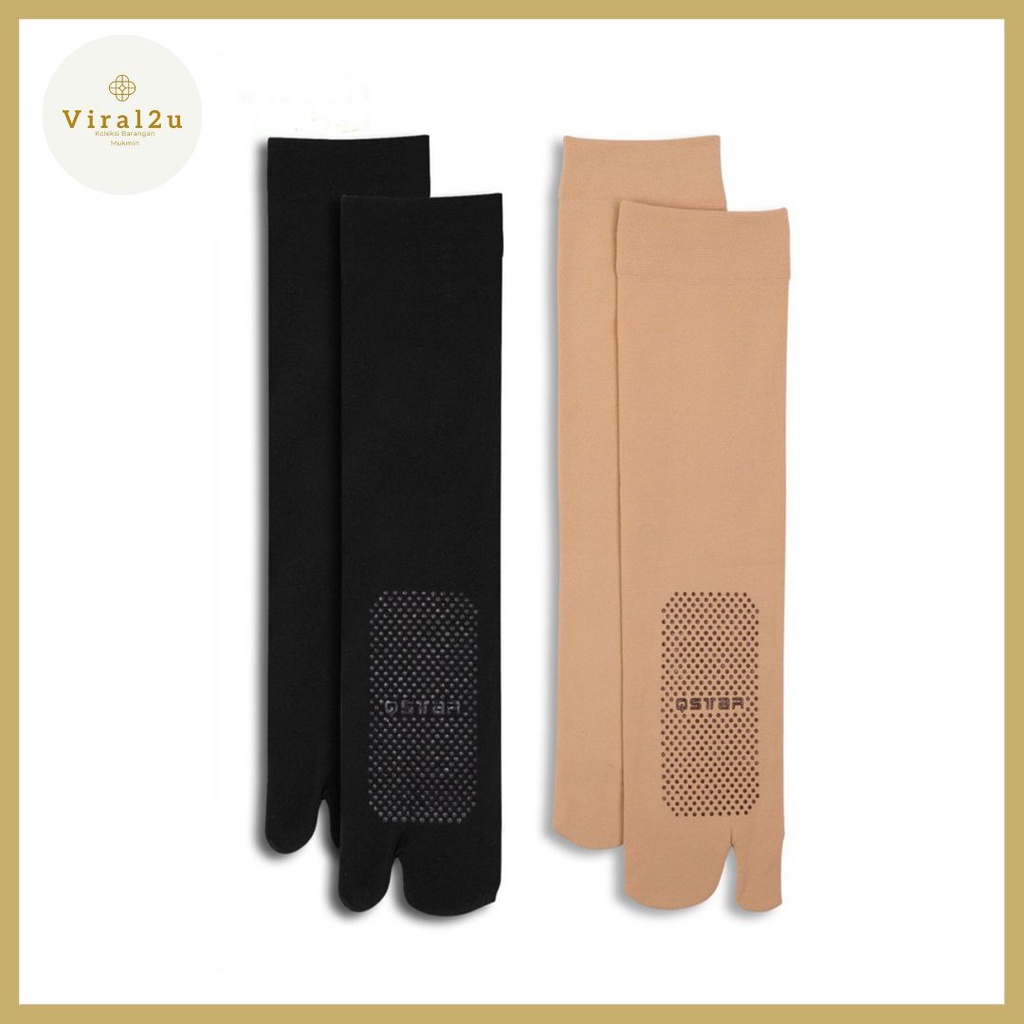 Stoking Muslimah Tebal Anti Licin Berjari | Shopee Malaysia
