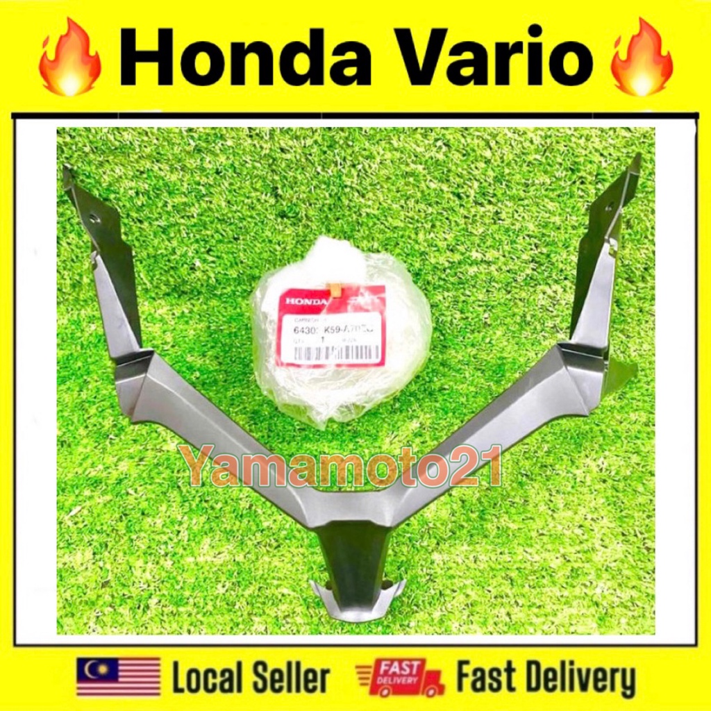 Original HONDA VARIO150 VARIO 150 FRONT GARNISH COVER 64303-K59-A70ZC ...