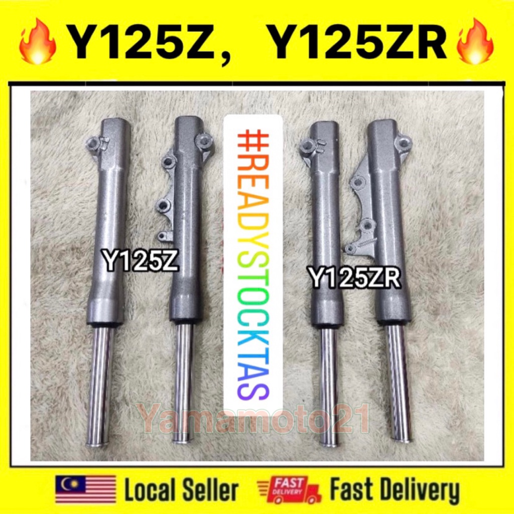 YAMAHA Y125Z Y125ZR Y125 Z ZR 125 125Z 125ZR / front fork set rear ...