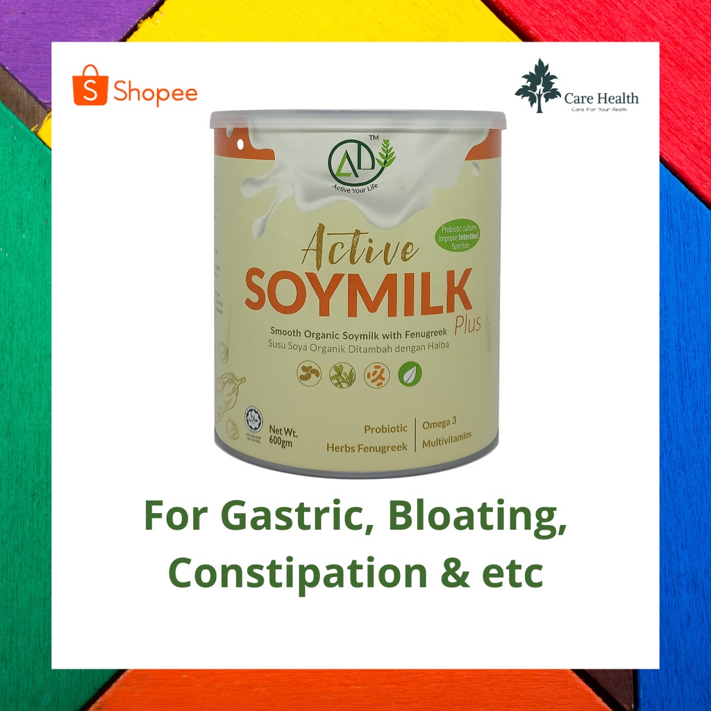 AL Active Organic Soymilk Plus (Digestive & Immune System)(Organic Soy Bean) | Shopee Malaysia