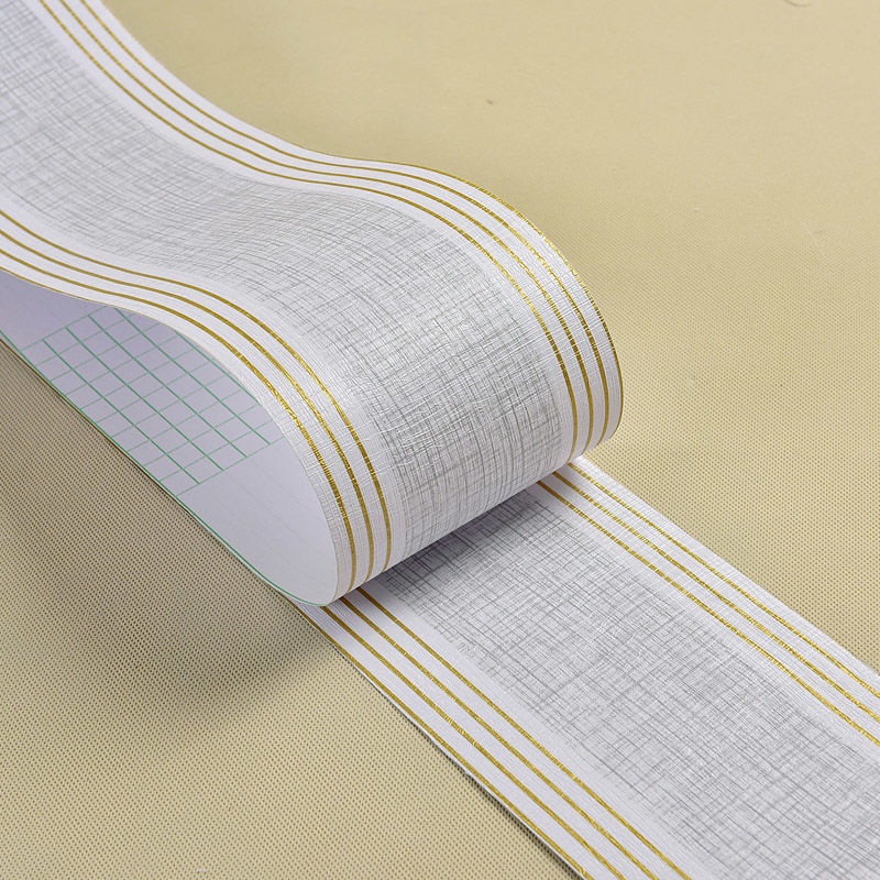 12cm/5cm 5 Meter Wall Sticker PVC Waist Line Wallpaper Waterproof ...