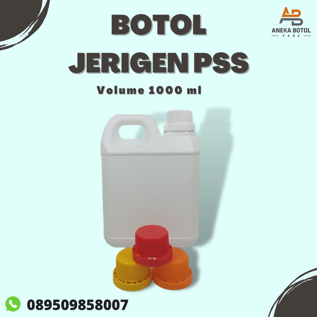 1 Liter Jerry Can | Pss 1 L Jerry Can | Honey Jerry Can | Jurigen 1 ...