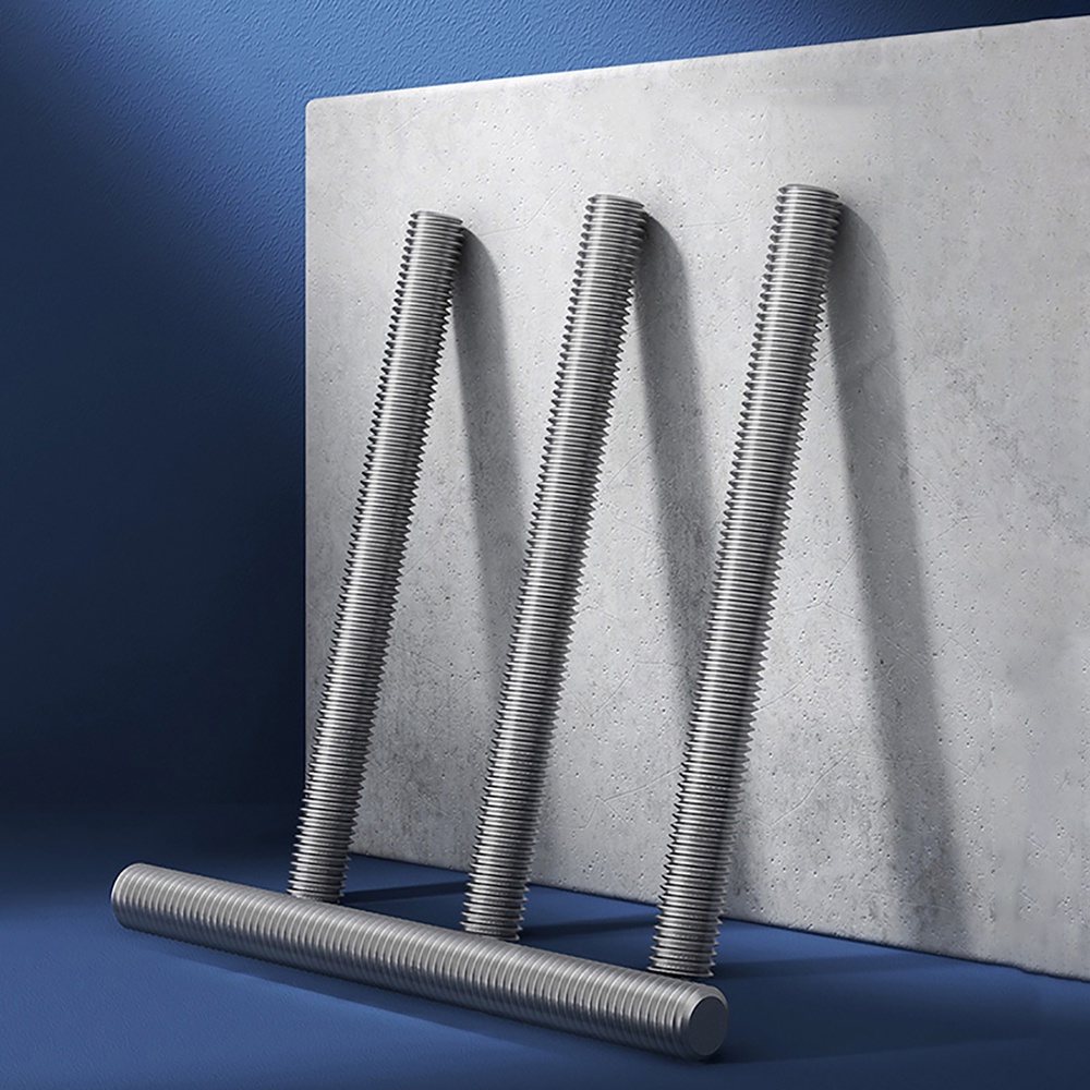 1PCS Threaded Rod Full-Thread Bar Bright-Zinc Blackened Plated M14 M16 ...