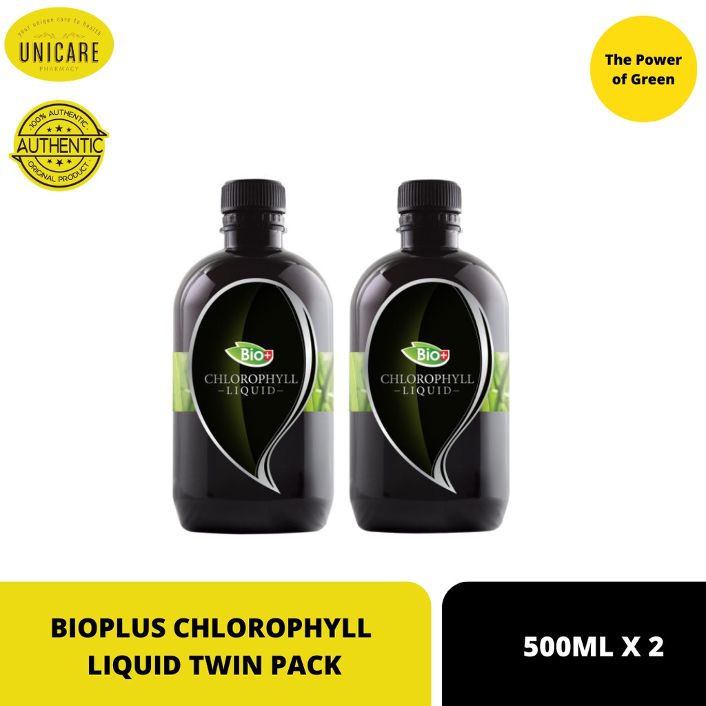 BIOPLUS CHLOROPHYLL LIQUID TWIN PACK 500ML X 2 | Shopee Malaysia