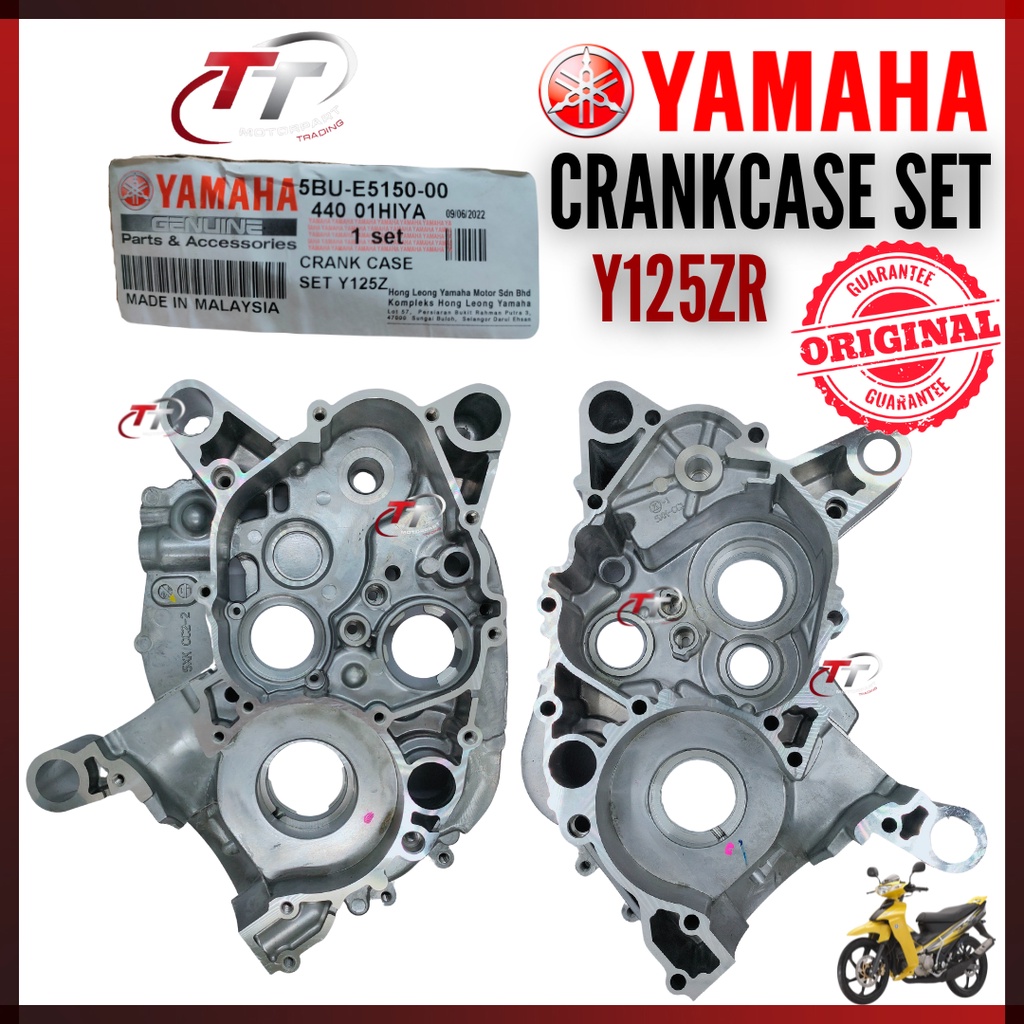 Y125ZR Y125Z 125Z CRANKCASE SET CASING ENGINE TENGAH KULIT ENJIN COVER ...
