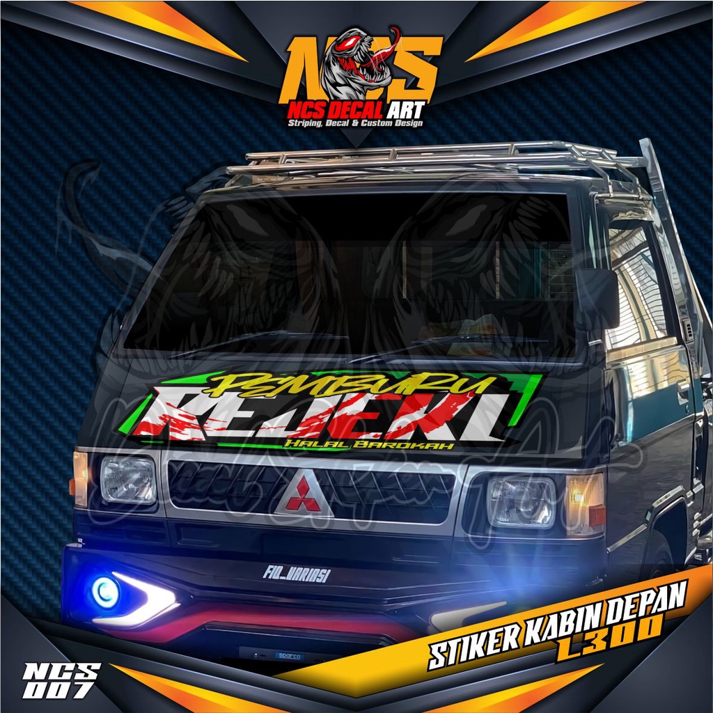 Front Cabin Decal Sticker FORTUNE BREAKER All Pick Up Pick Up L300 ...