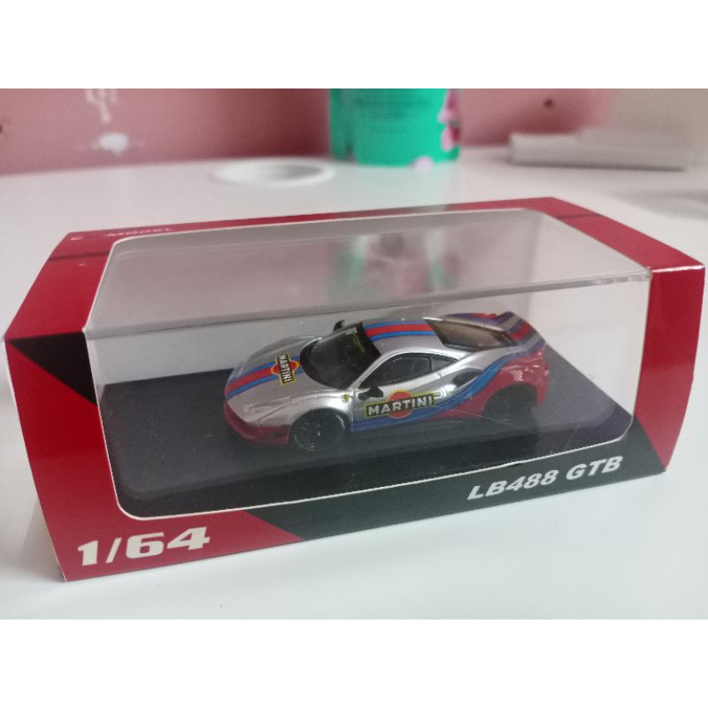 CM Model Ferrari LB 488 GTB Liberty Walk Martini | Shopee Malaysia