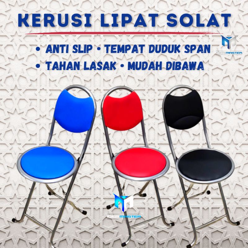 Kerusi Lipat Solat Foldable Chair jenis kaki DUCK FEET TAHAN LASAK ...