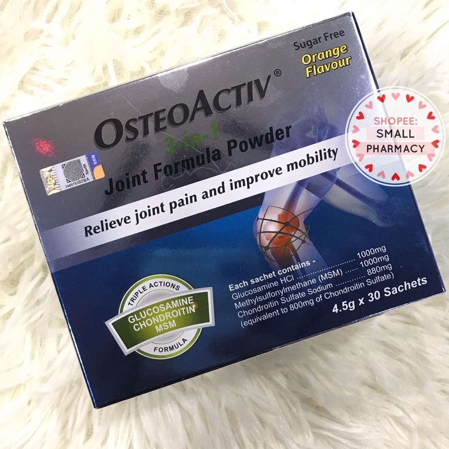Osteoactiv 3-in-1 Joint Formula Powder 30's 004868 Exp: 08/25 | Shopee ...