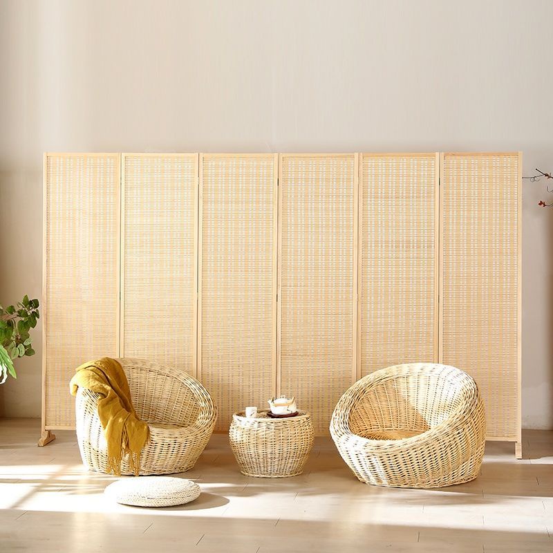 HAND MADE PARTITION Wooden Frame Bamboo Wall Partition | Bidai Buluh ...
