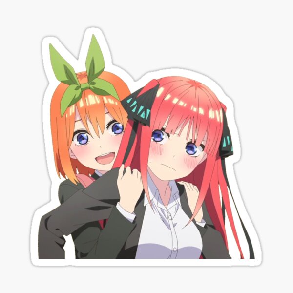 The Quintessential Quintuplets Anime Cartoon Stickers v2 | Shopee Malaysia