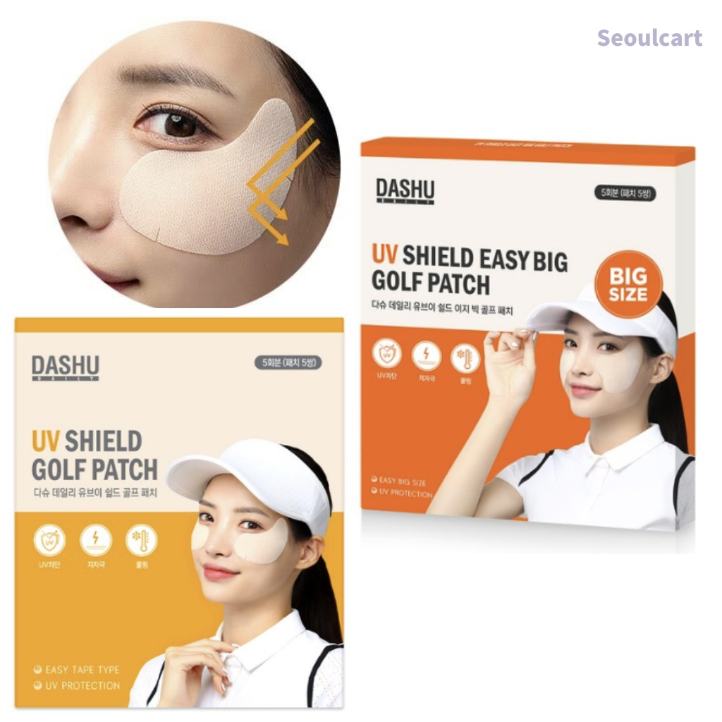 [DASHU] Big Size Golf Patch Sunscreen Ultraviolet Surface Patch Outdoor ...