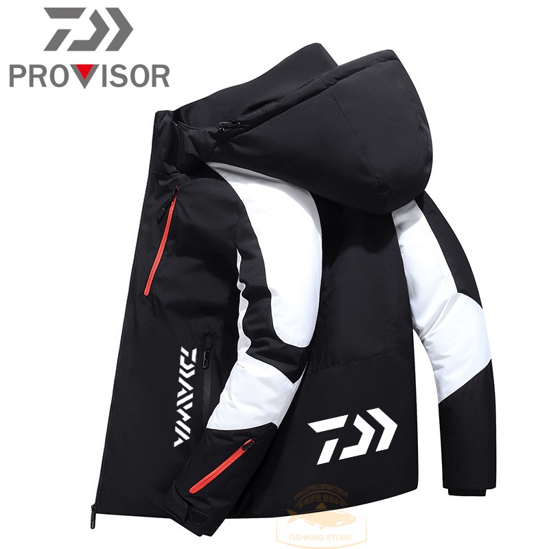 Men's Fishing Jacket Winter Outdoor Sports Jackets Climbing Trekking Jacket Daiwa Travel ...
