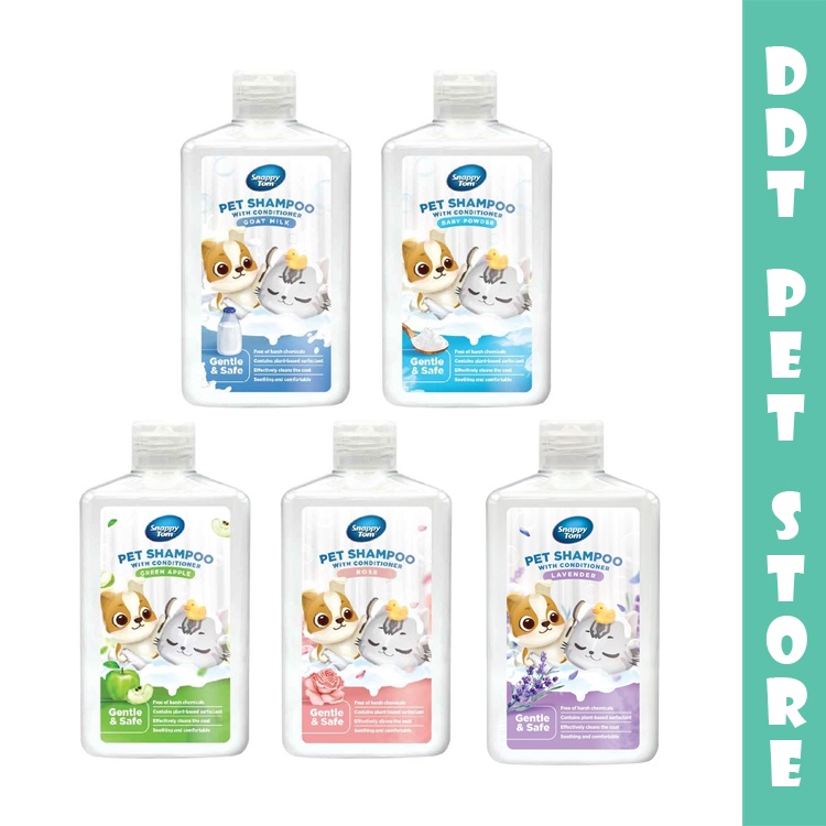 SNAPPY TOM Pet Shampoo with Conditioner 500ml /Cats & Dogs Shampoo ...