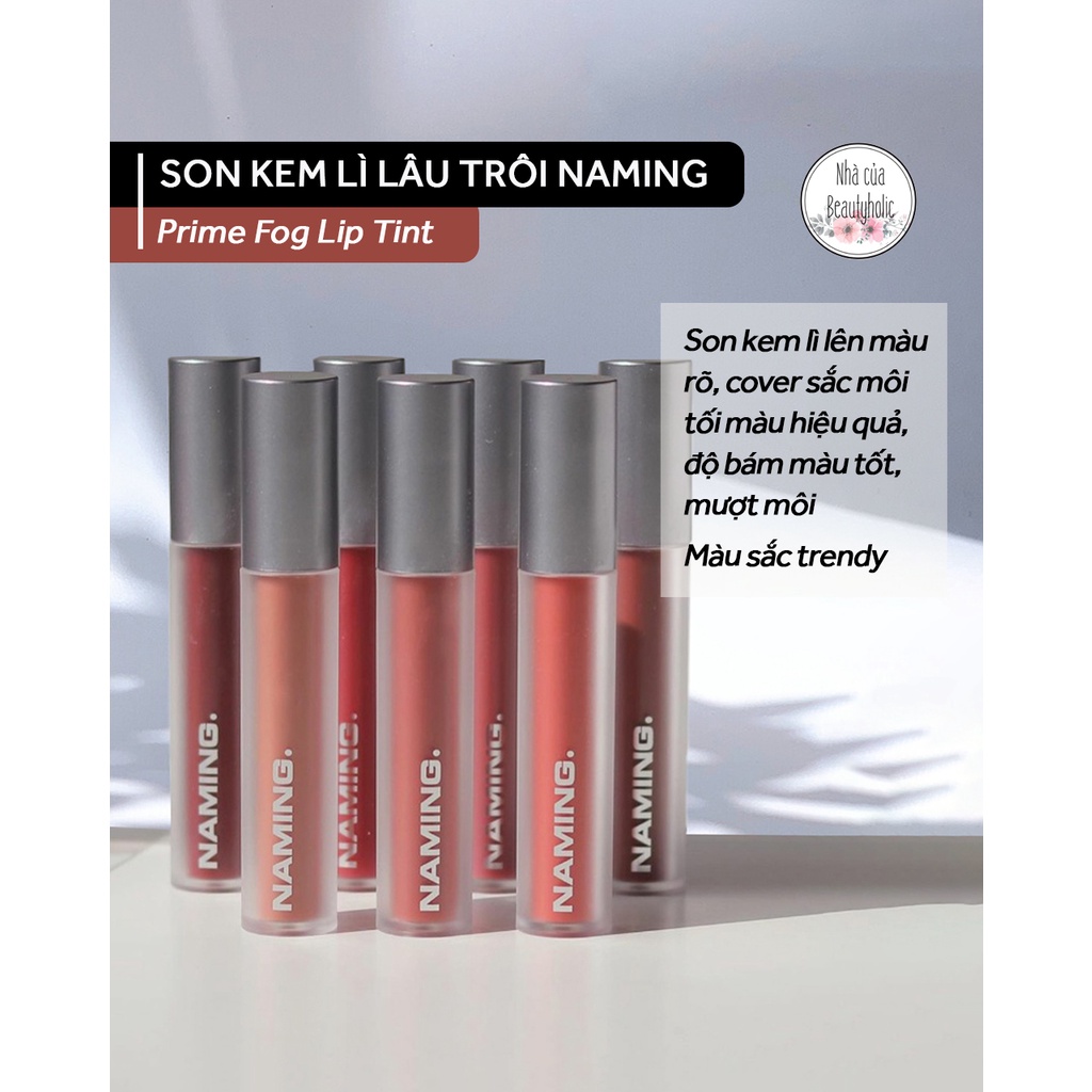 Naming PRIME FOG LIP TINT Matte Cream | Shopee Malaysia