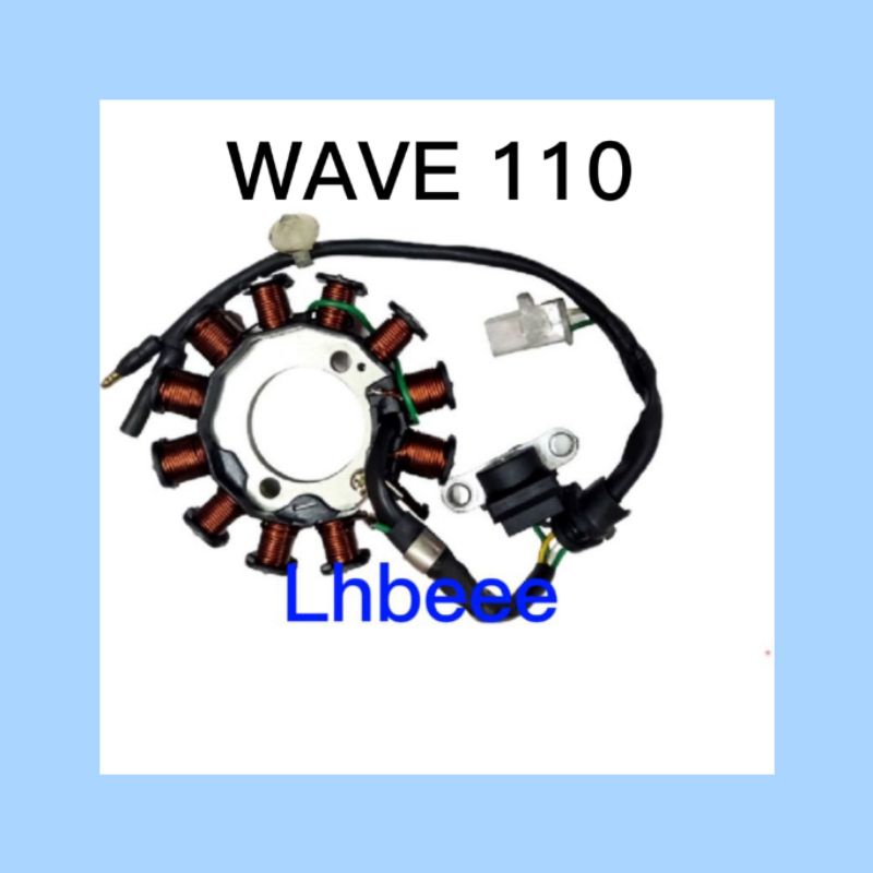WAVE110 WAVE 110 DASH V1Fuel Coil Starter Coil Magnet Coil DASH 110 ...