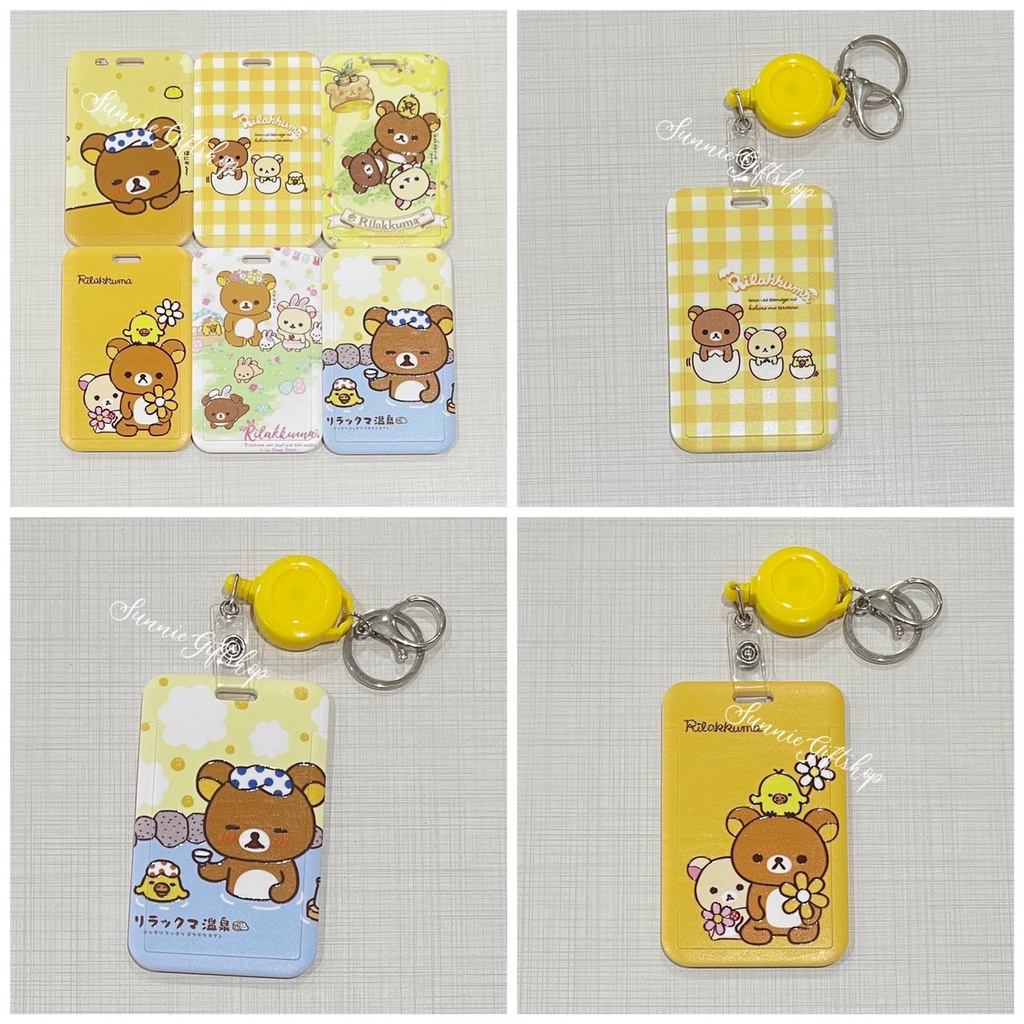 Plastic Card Holder Cartoon Frame With kuma Pattern Yoyo Key Chain Head ...