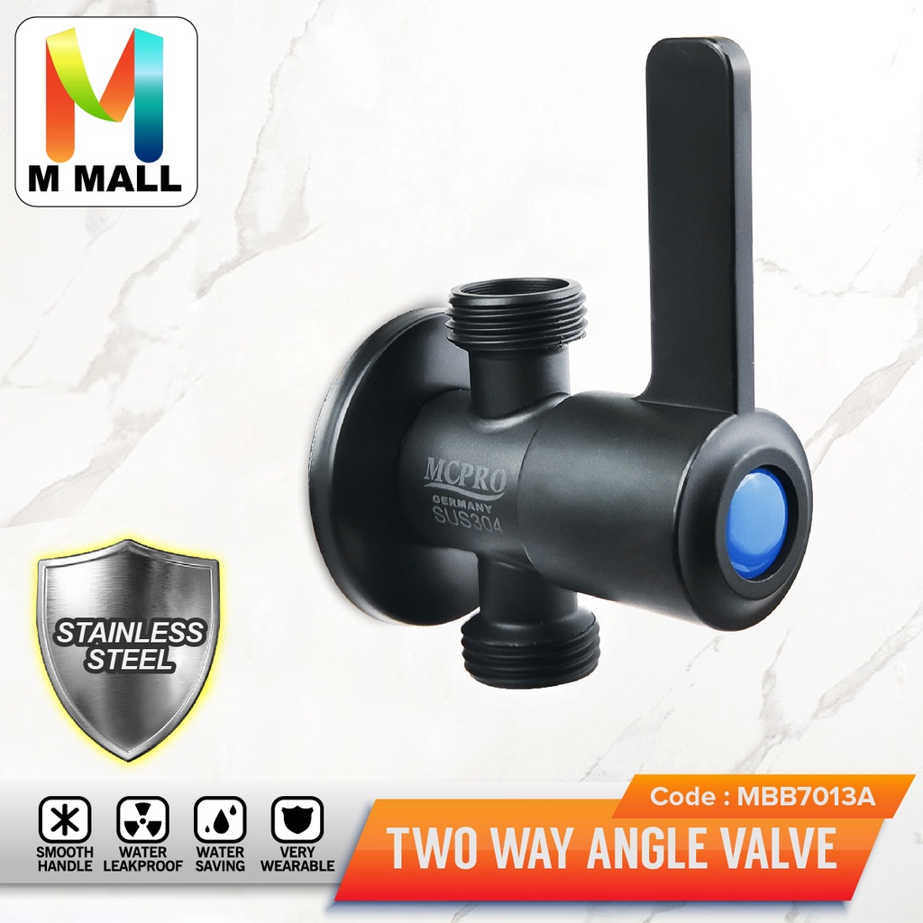 MCPRO Bathroom Faucet Black Oxide Coated on STAINLESS STEEL TWO WAY ...