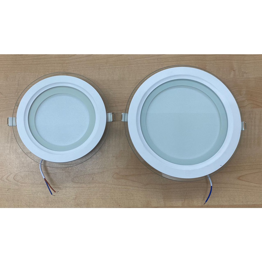 LYKEN LED Glass Downlight 12W/18W (4inch / 6inch) (Daylight 6500K/ Warm ...