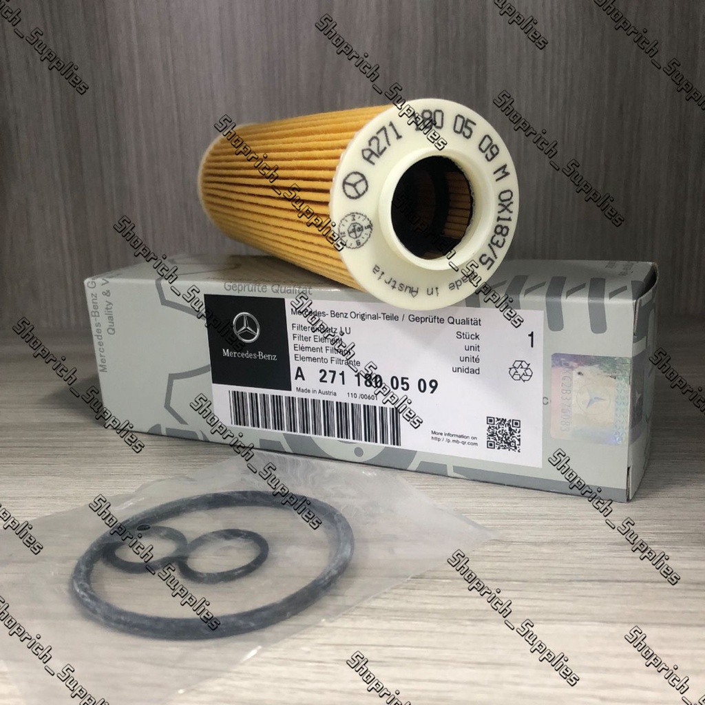 (2711800509) OIL FILTER MERCEDES M271 ENGINE W204 C180 C200 C250 W212 ...