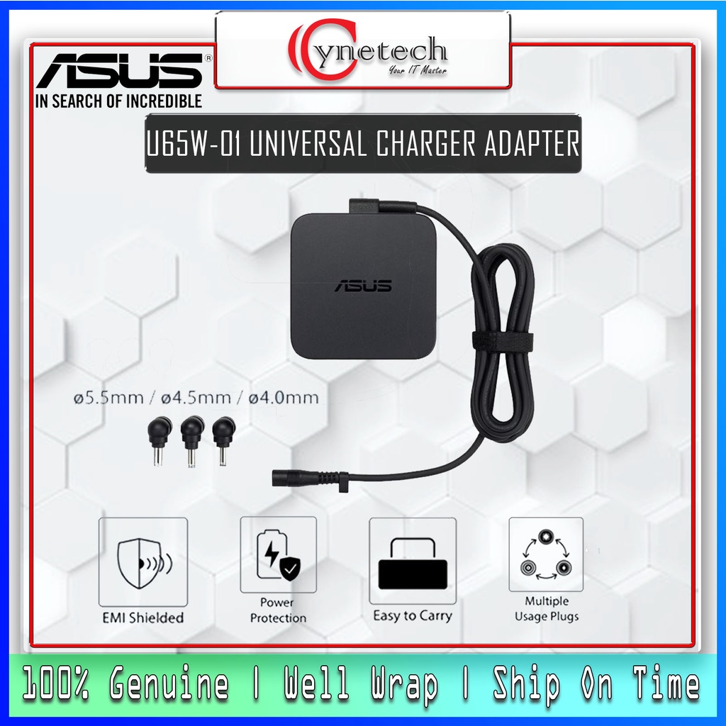 ASUS U65W-01 Universal Mini Multi-tips Adapter | Shopee Malaysia