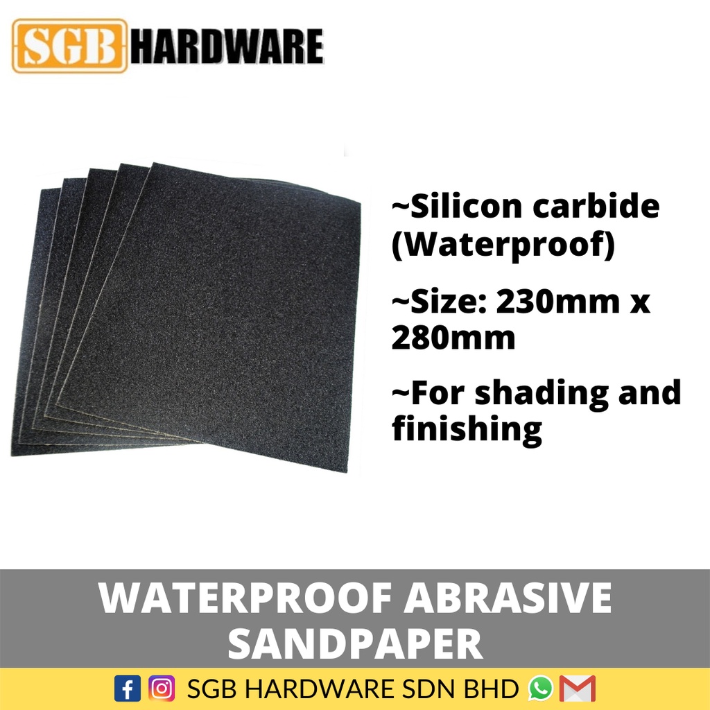 Nippon Sand Paper / Waterproof Sand Paper / Waterproof Abrasive Paper ...