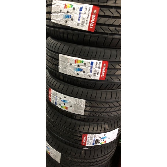 195/50R15 195 50 15 WANLI Car Tyre Tire Kereta Tayar Wheel Rim 15 inch ...