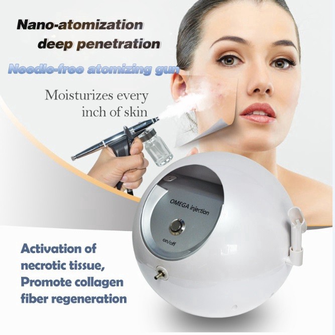 Omega Injection Oxygen Water Spray Facial Skin Rejuvenation Spa Beauty ...