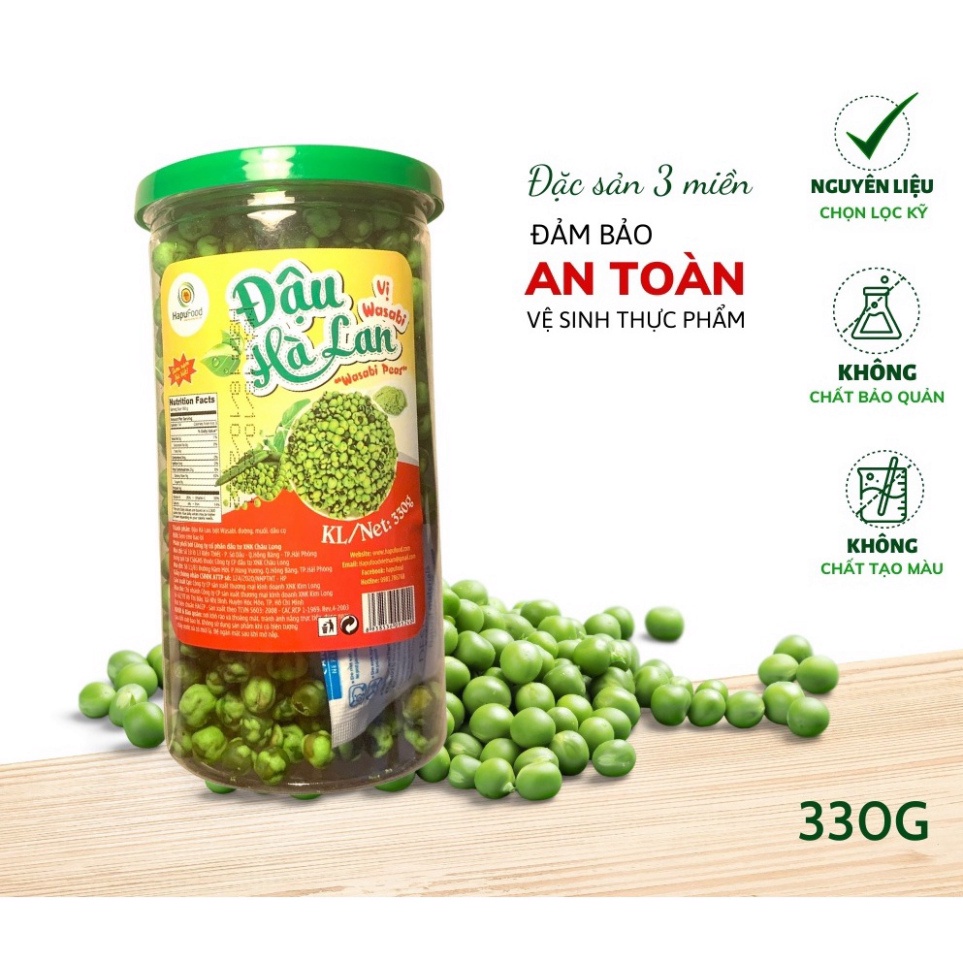 Wasabi Flavored Peas 330G Delicious Food Safety Standard | Shopee Malaysia