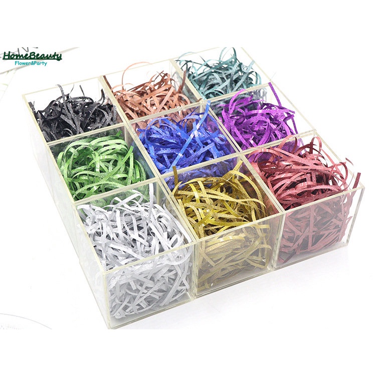 50g Eco-friendly Christmas Gift Raffia Shredded Paper Wedding Brithday ...