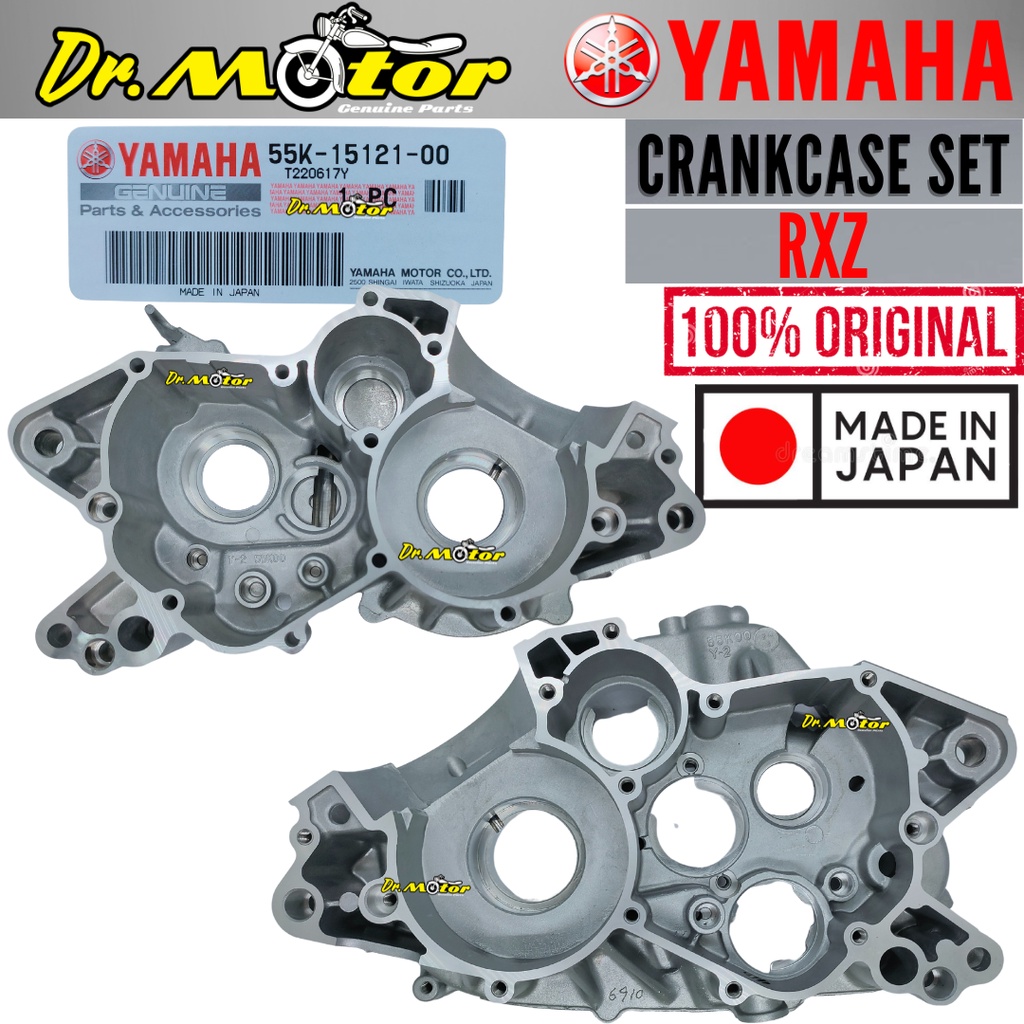 RXZ CRANKCASE ENGINE CASING COVER ENJIN KULIT TENGAH CAVER KAVER 55K ...