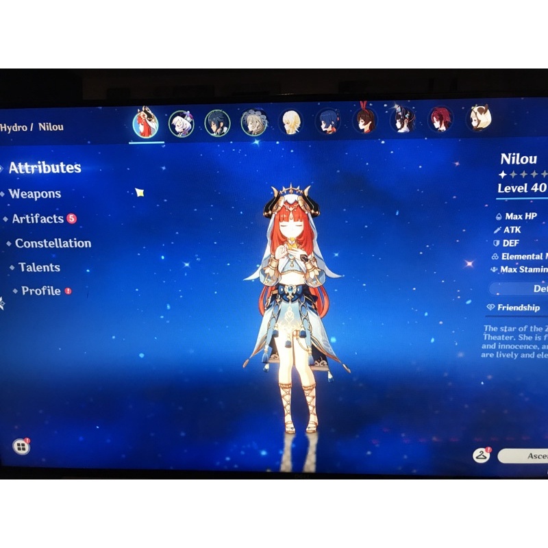 C2 Nilou Genshin account | Shopee Malaysia