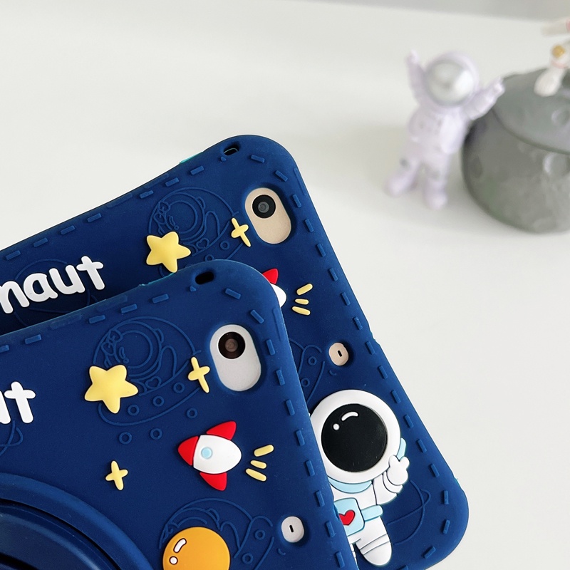 Cartoon nasa Astronaut universe Cat Tablet Case Cover For Samsung ...